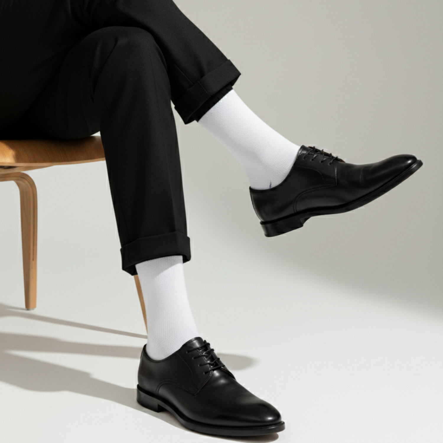 Buy Solid White Socks | Clean, Timeless Cotton Crew – Sockscarving