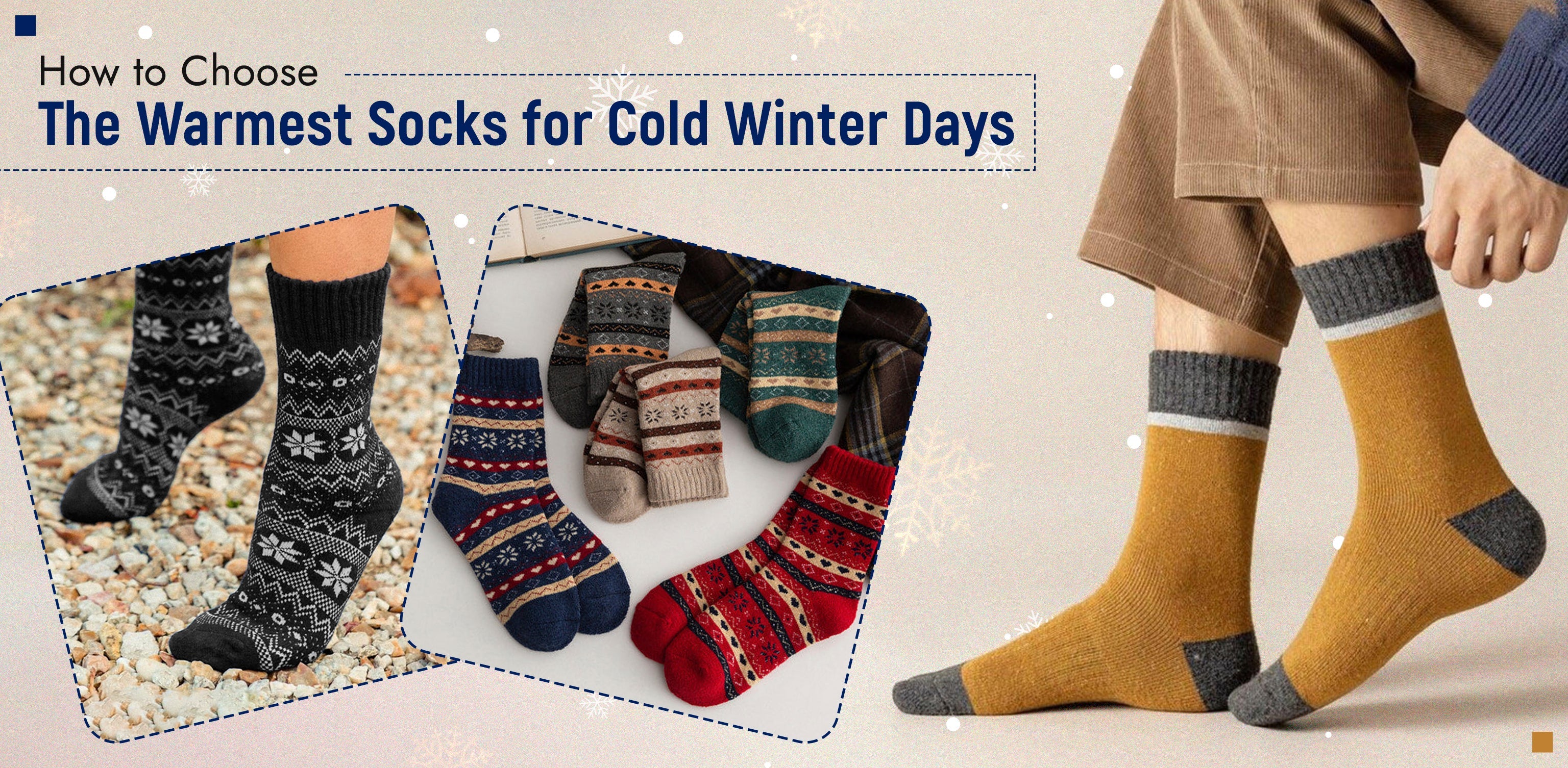 How to Choose the Warmest Socks for Cold Winter Days – Sockscarving