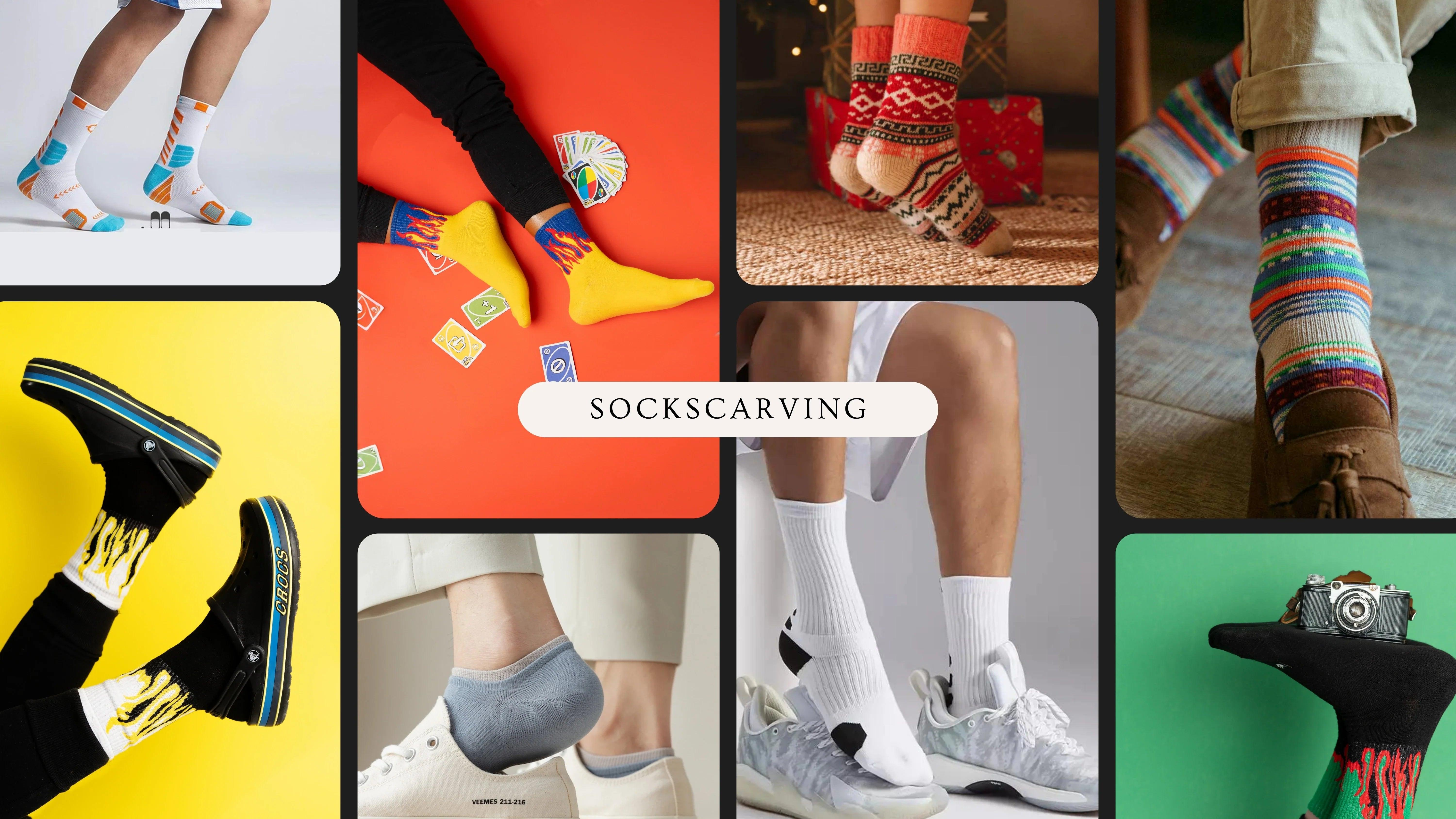 Buy Comfortable Every Day Wear Socks for All-Day Comfort – Sockscarving®