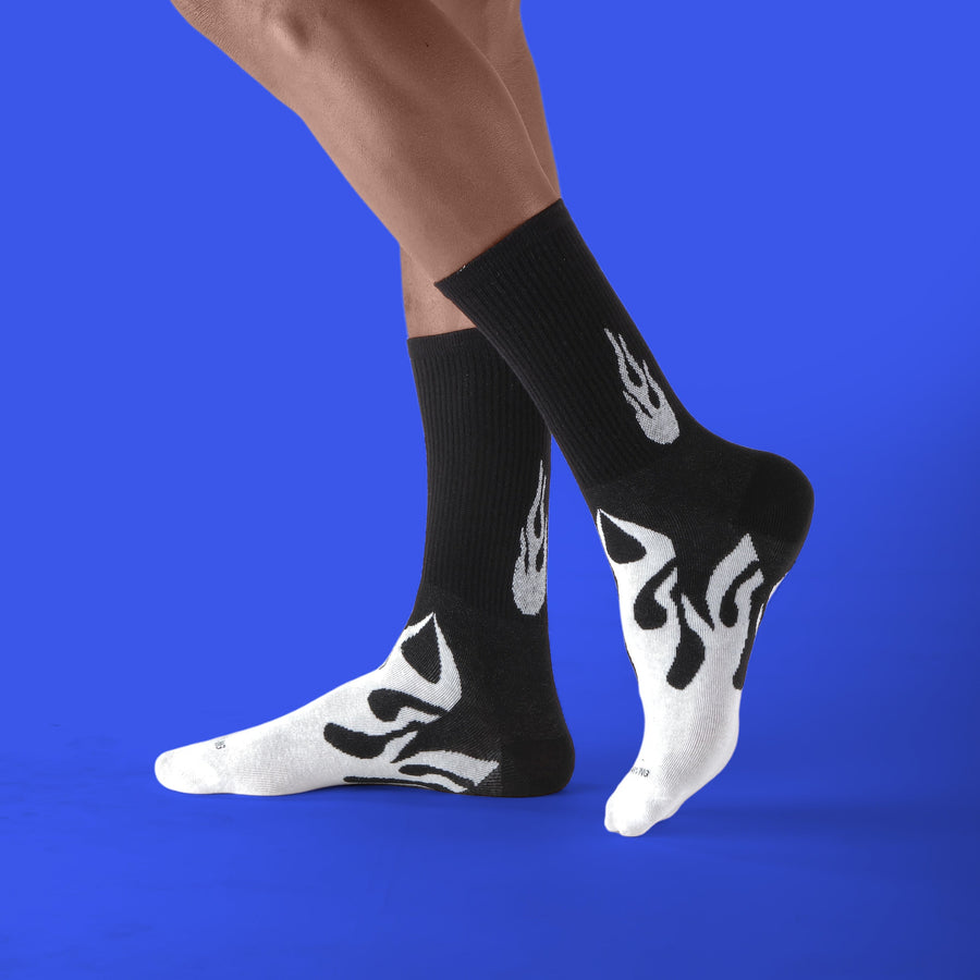 Flame Runners Edition- Pack of 5-pairs – Sockscarving